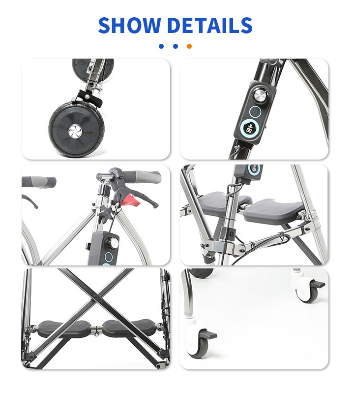 YSW7015 lightweight Speed Control Walker Rollator