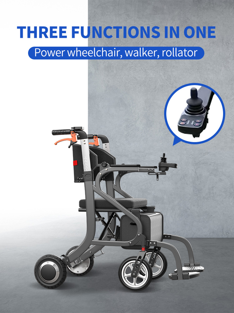 YSW7014 Power Motorized wheelchair Walker Rollator